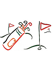 Embroidered Custom Polo Shirt With Sports Golf Logo